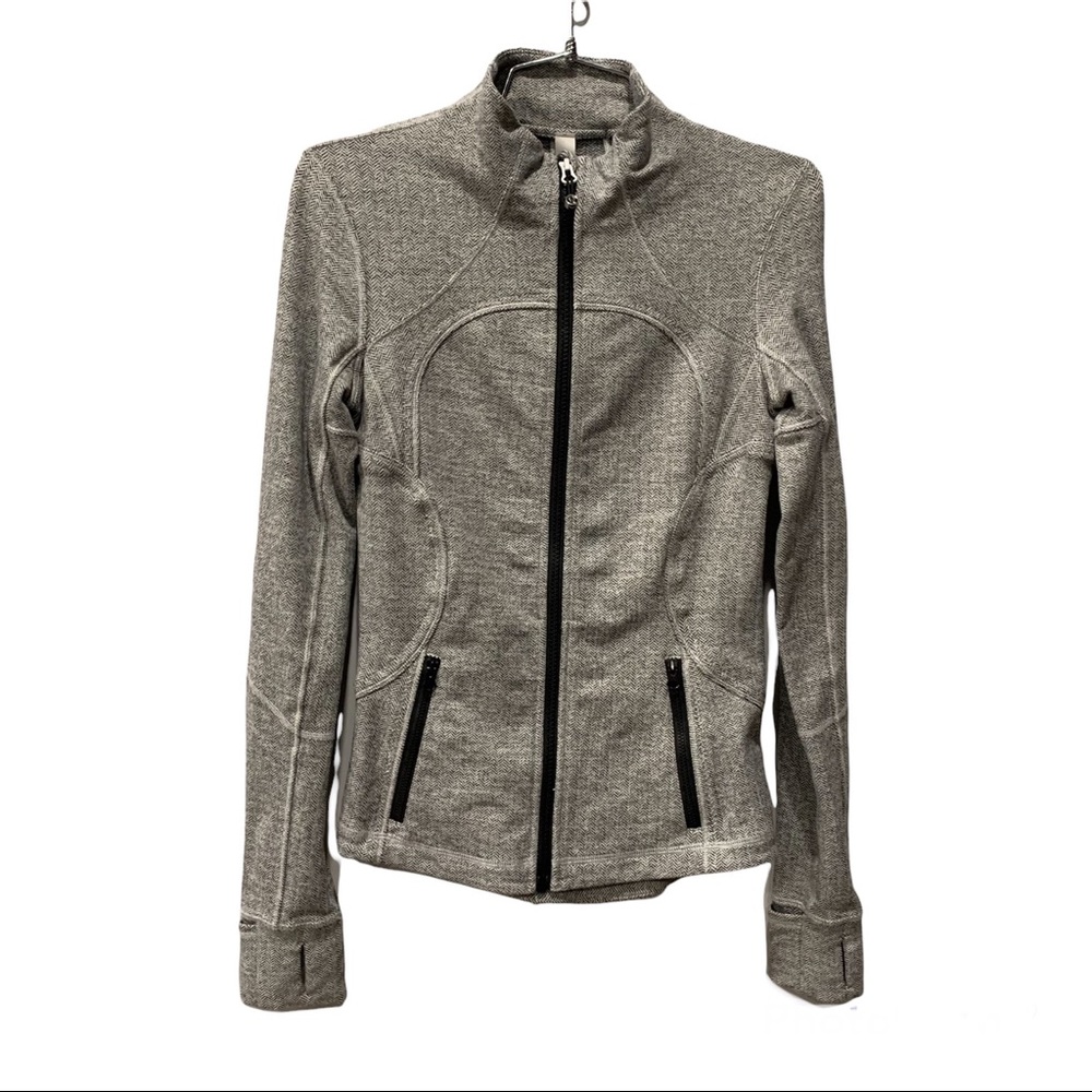 Lululemon Forme Jacket Ii Textured Heathered Herringb… - Gem